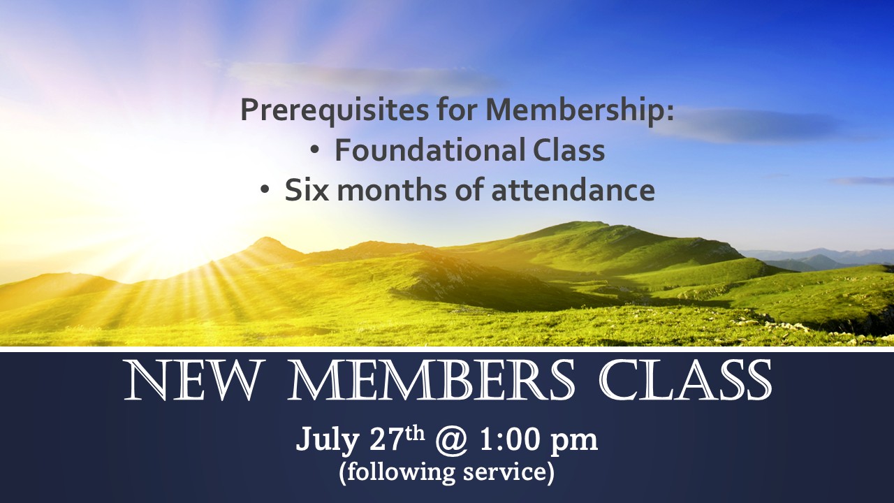 New Members Class - Pacific Coast Center For Spiritual Living